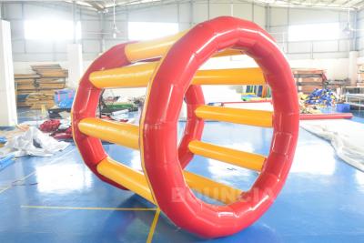 Cina Ruota gonfiabile del criceto della tela cerata del PVC per attività dell'acqua all'aperto in vendita