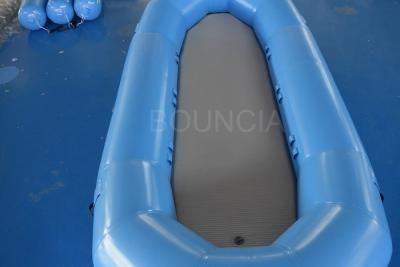 China Inflatable White Water Rafting Boats With Detachable Drop Stitch Floor for sale