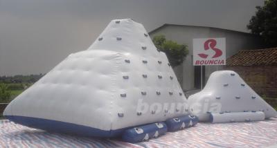 China Water Park Inflatable Water Iceberg / Inflatable Water Climbing Wall for sale