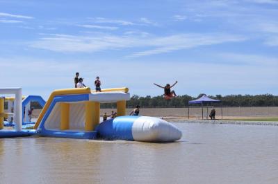 China O equipamento inflável do parque do Aqua de Grécia/parque comercial inflável da água brinca o fabricante à venda