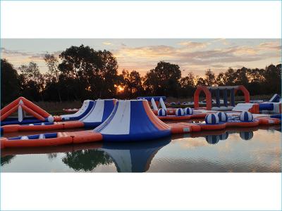 中国 Bouncia著膨脹可能なカスタマイズされたAuti紫外線物質的な水公園 販売のため