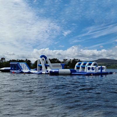 China TUV Outdoor Inflatable Water Park Floating Playground In Ireland for sale