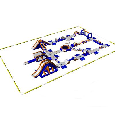 China Cambodia Water Games Inflatable Water Park Equipment For Kids and Adults for sale