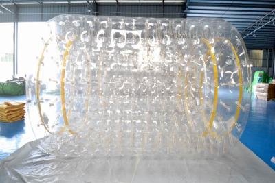 Cina rullo gonfiabile trasparente materiale dell'acqua del PVC di 0.8mm/1.0mm in vendita