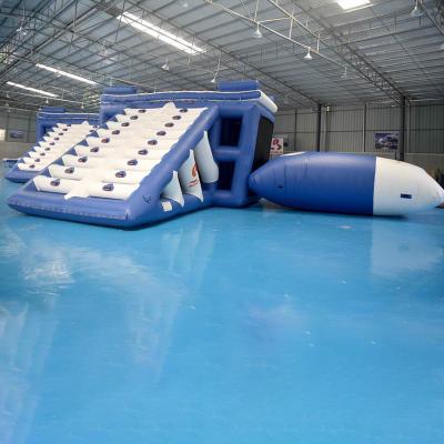 Cina giochi gonfiabili del parco dell'acqua della tela cerata del PVC di 0.9mm per gli adulti in vendita