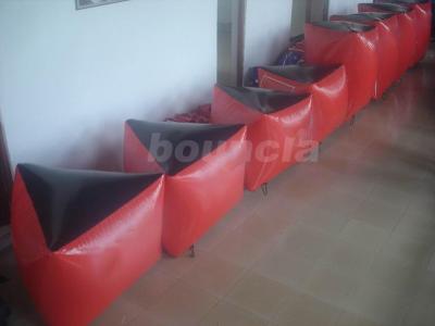 Cina bunker gonfiabile BUN03 di paintball della tela cerata del PVC di 0.6mm per gli sport di paintball in vendita
