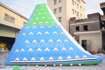 China Giant Inflatable Floating Iceberg , Water Climbing Wall For Ocean for sale