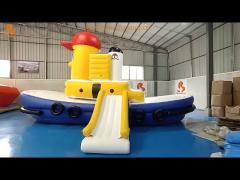 Hittebestendig Zwembad Tug Boat Inflatable Water Sports