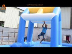 3L*3W*3.45Hm Water Course Floating For Adults Kids 0.9mm PVC Floating