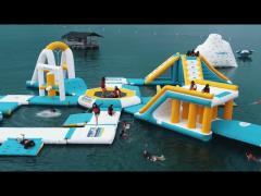 Inflatable Floating Water Park For Sea