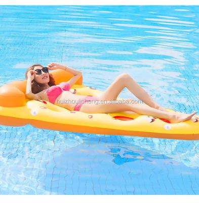 Cina Piscina divertente Pizza Piscina galleggiante 180 x 130 cm Galleggianti gonfiabili per adulti in vendita