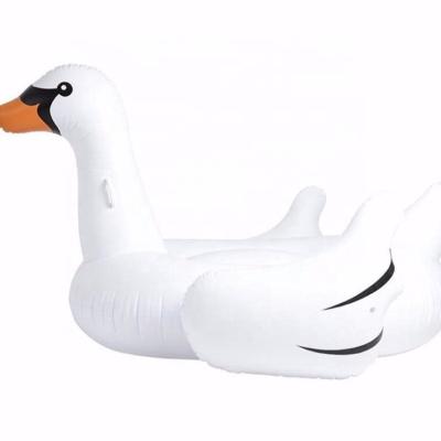 Cina 1.5kg Parco acquatico piscina per adulti galleggiante piscina grande galleggiante gonfiabile cigno galleggiante ISO9001 in vendita