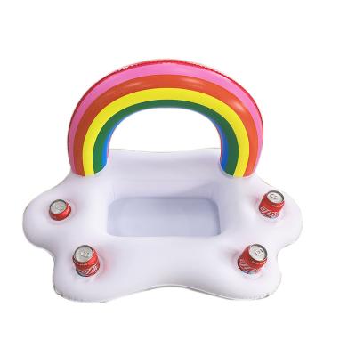 Cina 0.54kg Piscina a forma di nuvola Piscine galleggiante Portabevande galleggiante per piscina in vendita