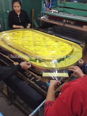 Cina CE piscina per adulti galleggiante ananas festa piscina Intex ananas mat 1.9M in vendita