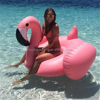 Cina Grande piscina gonfiabile galleggiante Mega Flamingo attrezzatura parco acquatico 150cm in vendita