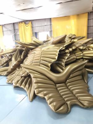 中国 バターフライの翼 膨張式プール浮遊機 250×180cm オーダーメイド ロゴ エンジェル翼 プール浮遊機 販売のため