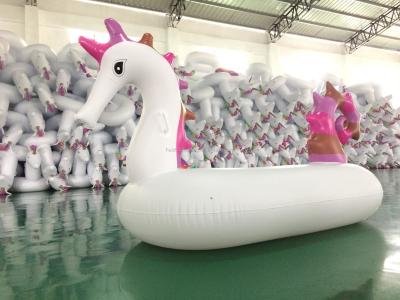 Cina Lounger gonfiabile per piscina Peacock Ride On Seahorse Pool Float in vendita