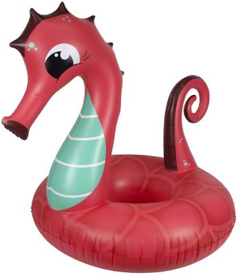Cina Lounger gonfiabile per piscina Peacock Ride On Seahorse Pool Float in vendita