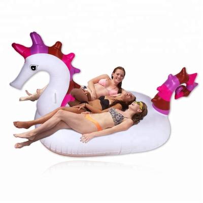 Cina Lounger gonfiabile per piscina Peacock Ride On Seahorse Pool Float in vendita