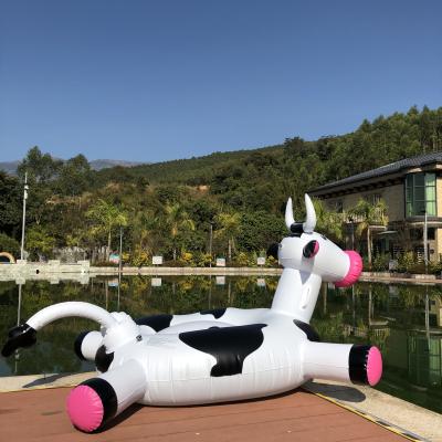 China 190 x 190 x 130 cm opblaasbaar zwembad Float Animal Shape Pool Float Chair Island Raft Te koop