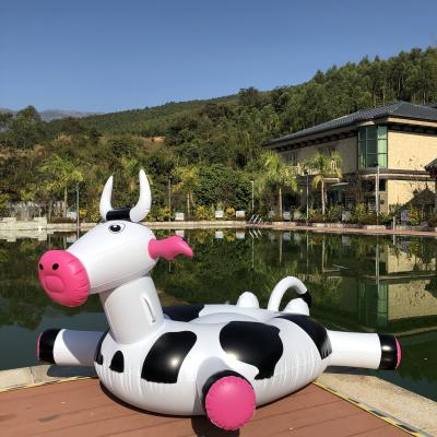 China 190 x 190 x 130 cm opblaasbaar zwembad Float Animal Shape Pool Float Chair Island Raft Te koop