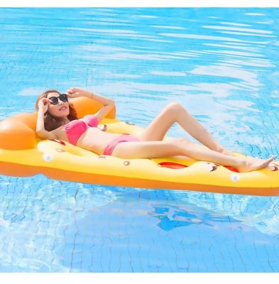 Cina Piscine gonfiabili all'aria aperta galleggiante 180 x 130 cm nuoto acqua soffiare pizza fetta per porta in vendita