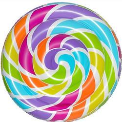 Cina 0.3mm Multi Color Large Pool Floats Inflatabile Lollipop Pool Float 220 X 150cm in vendita
