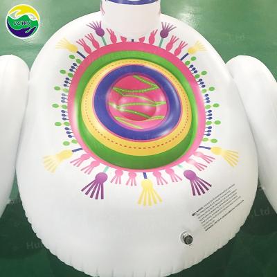 Cina Alpaca adulta realistica piscina gonfiabile galleggiante lama giochi di piscina per festa in vendita