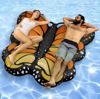 Cina Angels Wings su misura Animal Pool Floats Inflatabili Butterfly Wings Float 98in in vendita