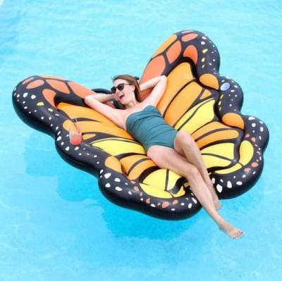 Cina Angels Wings su misura Animal Pool Floats Inflatabili Butterfly Wings Float 98in in vendita