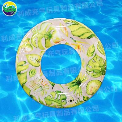 中国 巨大な浮遊ドーナツプールリング ヴィニール 夏の100cmリング プール充電式 販売のため