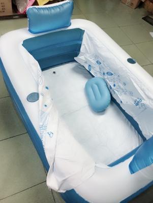 Cina Piscina pieghevole portatile 150x105x70cm Spa Piscina gonfiabile per vasca da bagno in vendita