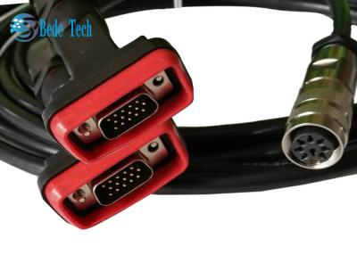 Cina Il cavo di RET AISG del cavo di controllo con un D-sotto maschio di 15 Pin dei connettori ha lavorato i contatti a macchina al cavo di C091 AISG M10 in vendita