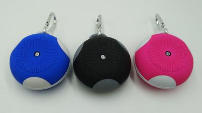 China De ronde Mini Draadloze Bluetooth-Radio 3.5mm Audio van Sprekersaux FM Te koop