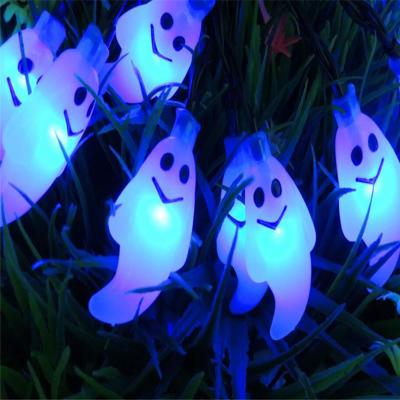 China Hanging Ghost Halloween Decoration Fast Delivery Tending Plastic 3500K Warm White Halloween Ghost Led Lights Wholesale In China factory