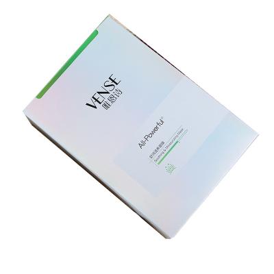 China Facial mask box manufacturer custom printing laser printing box for sale