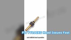YAMAHA KV8-M7104-A0 Precision-machined Metal Piston Assembly for YV100XG Placement Head
