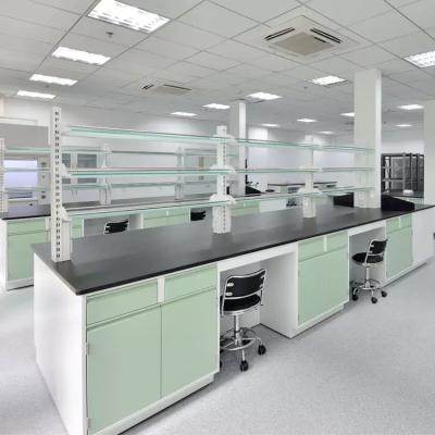 Cina Tabella d'acciaio del laboratorio della scuola di 1mm del laboratorio di scienza d'acciaio della mobilia con la sedia in vendita