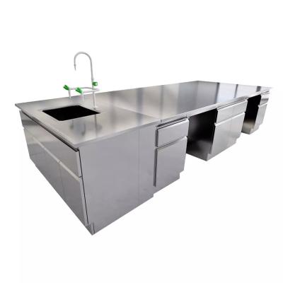 中国 商業病院の実験室の家具はクリーン ルームSS304化学実験室のテーブルをセットした 販売のため