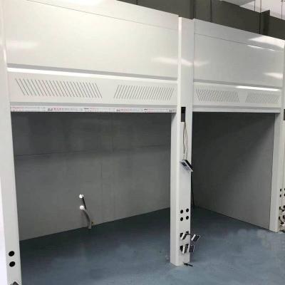 Cina Passeggiata nella camera moderna del vapore della mobilia del laboratorio nel laboratorio di chimica Ductless in vendita
