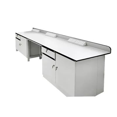 Cina Di legno biologico d'acciaio del banco di laboratorio del laboratorio della parete della scuola chimica del banco in vendita