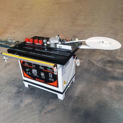 China Straight Line Curve Handmade Plywood Edge Banding Machine for Customers Requirement for sale