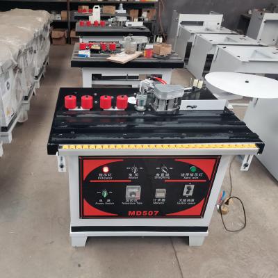 China MD507 Woodworking Straight and Curve Gluing Machine PVC Edge Banding Machine Easy for sale