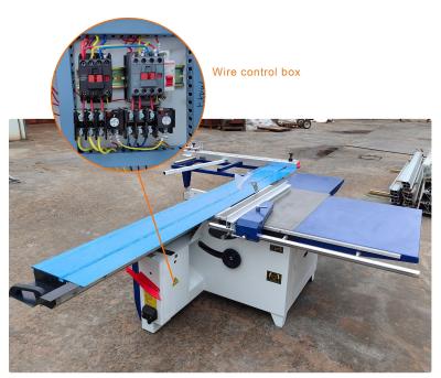 Cina 5.5KW 1.1KW Potenza del motore MJ6132 Legnageria Legno a base di multi seghe macchine seghe a pannello taglio seghe a slitta in vendita