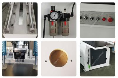 China Three Line Number Air Pressure 0.6-0.8Mpa Hinge Boring Machine for Woodworking Cabinet for sale