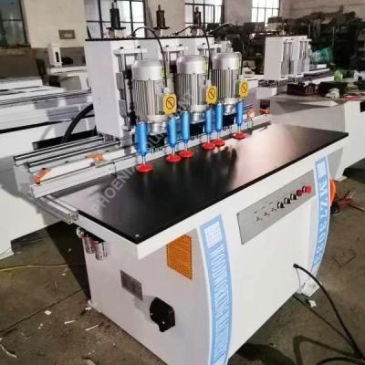 China Three Line Number Air Pressure 0.6-0.8Mpa Hinge Boring Machine for Woodworking Cabinet for sale