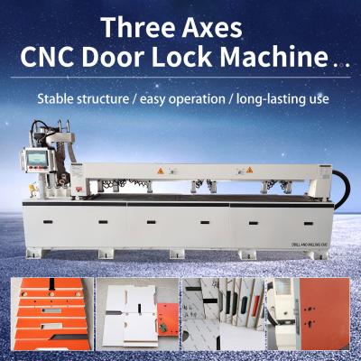 中国 パネル家具 CNC 掘削とスロットリング 統合機械 木工加工センター 販売のため