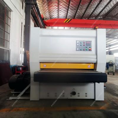 Cina Sandaio a doppio lato Pianificatore di lavorazione del legno per negozi di materiali da costruzione Macchina di levigatura del legno in vendita