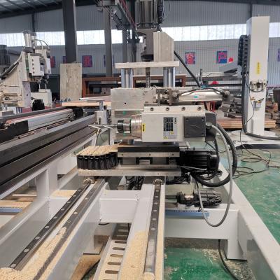 Cina Macchine per la lavorazione del legno Macchine CNC per serrature a doppio lato a chiusura di porte a cerniera con potenza di 26,44 kW in vendita