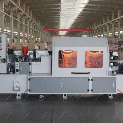 China 4500*1100*1640mm F350 Oblique Straight Automatic Edge Banding Machine 45 degrees edge bander machine 8mm for sale